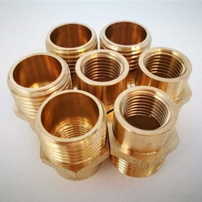 内接头/4转M20*1.5压力表接头 压力表/外*牙*14转换 *1牙2M1铜1.5