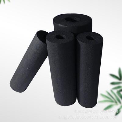 大城县b1级橡塑海绵保温管阻燃隔热铝箔管自粘50厚复合橡塑管
