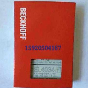 现货 EL4008 EL4018 EL4024 EL4038 EL4104 倍福模块 全新原装