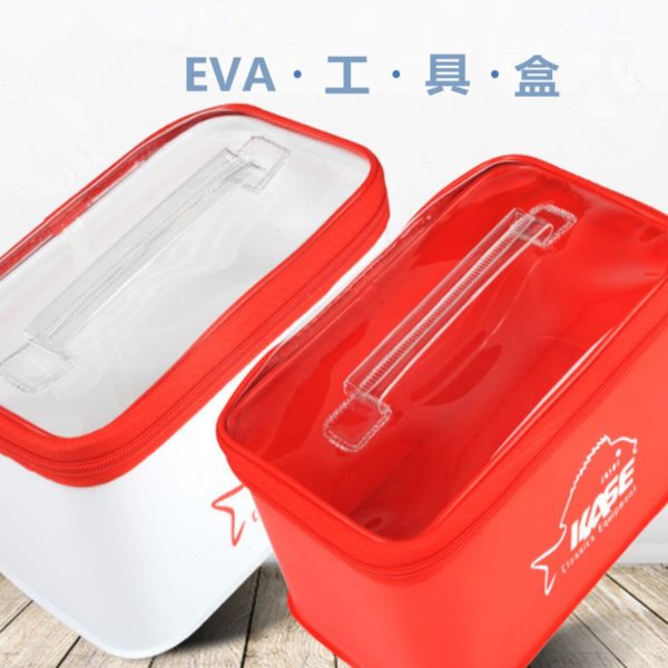 路亚便当收纳包 多功能防水矶钓工具盒 渔具包防潮路亚装备配件盒
