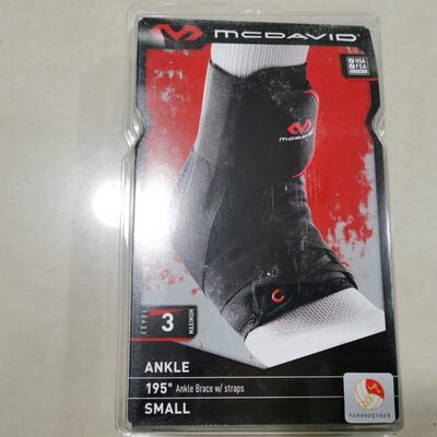 迈克达威护踝195新款运动扭伤防护崴脚护踝专业篮球护踝mcdavid