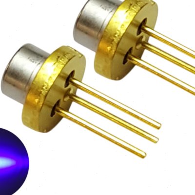 405nm150mW激光二极管蓝紫激光发射器单模3D扫描镭射光电器件原装