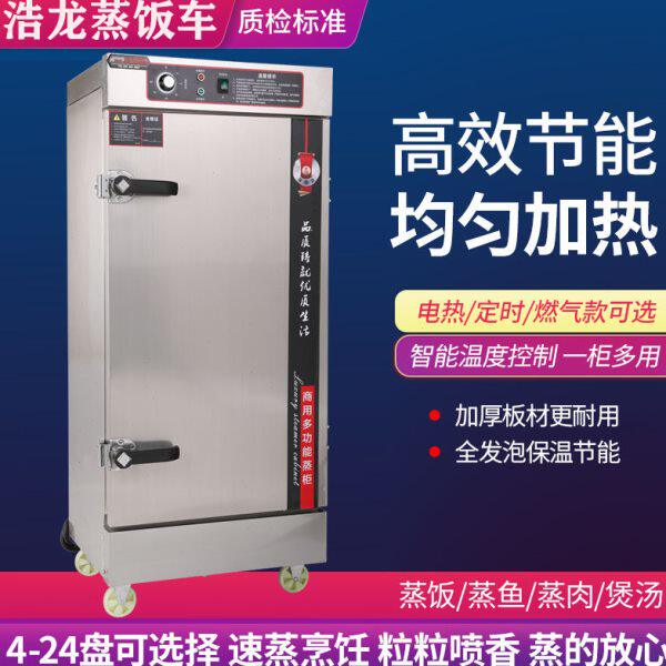 蒸饭柜商用电蒸箱燃气蒸饭车家用小型蒸馒头包子机食堂全自动蒸柜
