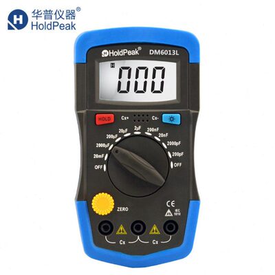 华普电容表 数字式电容表 DM6013L数显电容表 0-20mF  万用表
