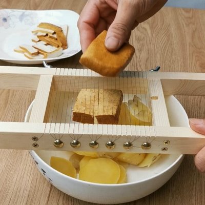 晾晒土豆干神器火腿土豆切片器切熟土豆片神器切豆腐片神器切蛋器