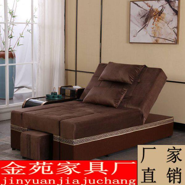 足疗沙发电动躺椅四件套采耳桑拿会所洗浴中心足浴洗脚按摩一体床