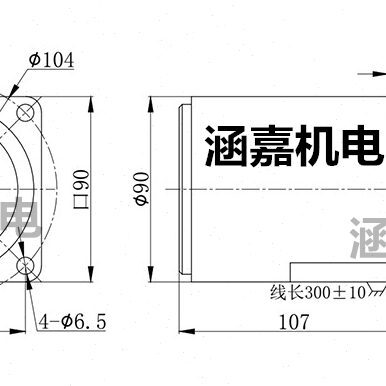 40W三相电机/光轴马达5IK40A-Y/51K40A-Y/三相380V/220V/轴12定速