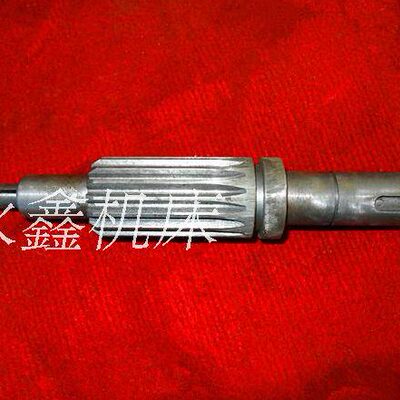 水平轴 滕州钻铣床 ZX50C 7550 6350 6332铣头上用齿轮轴 水平轴
