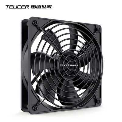 TEUCER3000转风扇机箱温控电脑散热器12CM水冷排散热智能温控