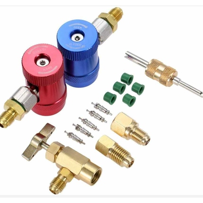 R1234YF汽车空调制冷剂可调快速接头QCM-1234LH