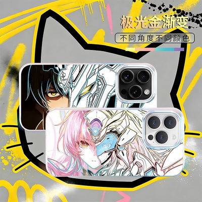 鸣潮机甲适用荣耀X70i新款爱弥斯勒姆2026炫彩二次元HONORX60Pro渐变手机壳防摔高级感软边x60/X50/X40保护套