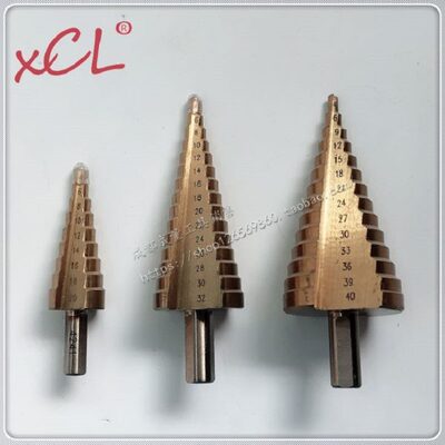 -40-38 阶42宝塔钻304 -开孔66台阶钻 -64钻606 mm35  -扩孔器-梯