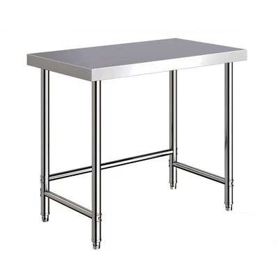 加厚不锈钢厨房操作台商用饭店酒店工作台切菜桌放煤气罐灶台架子