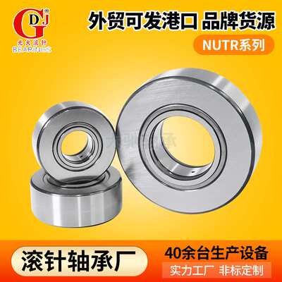 支承滚轮轴承NUTR40 NUTR4090 NUTR50 NUTR50110双排滚道滚针轴承
