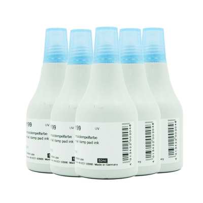 NORIS诺丽色199UV隐形快干印油荧光作记号加密用印章速干油墨50ml