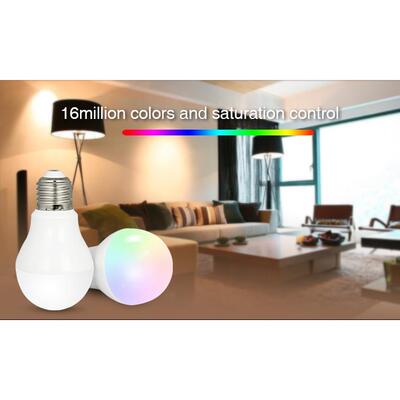 MILIGHT FUT014 6W E27 RGBCCT LED 球泡灯