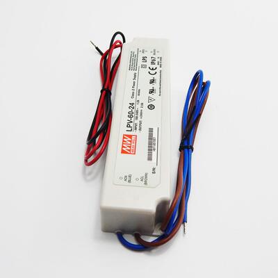 现货 LPV-60-24/12明纬塑壳恒压电源24V2.5A MEAN WELL