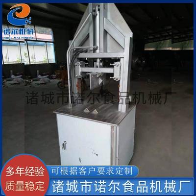 供应留脑型液压劈头机 全自动猪头劈半机设备 不锈钢猪蹄劈半机