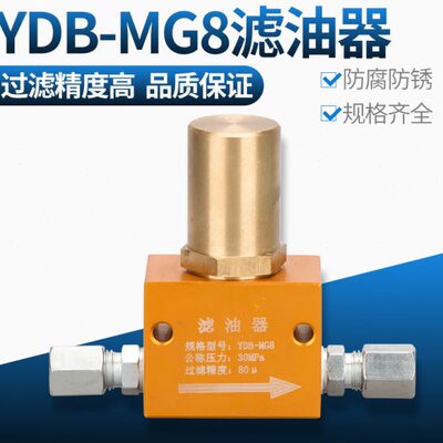 精密过滤器/润滑泵干油滤网YDB-MG8三一搅拌站黄油滤芯润滑配件