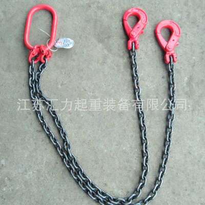 生产厂家直供 2腿链条索具5t2m 两腿链条吊具 2叉吊链