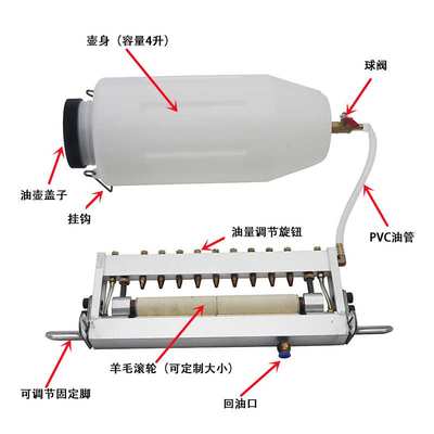 冲床双面给油机冲压全自动滴油器送料机给油器材料涂油机滴油装置
