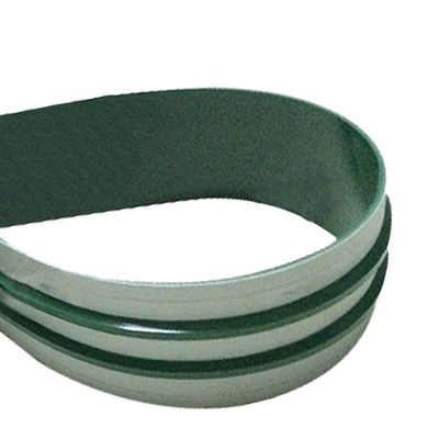 专制绿色PVC输送带加双向导条传送带耐高温印刷机输送带工业皮带