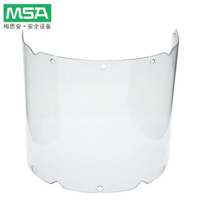 MSA/梅思安10115836面屏PC材质透明防护面屏聚碳酸酯代替10117750