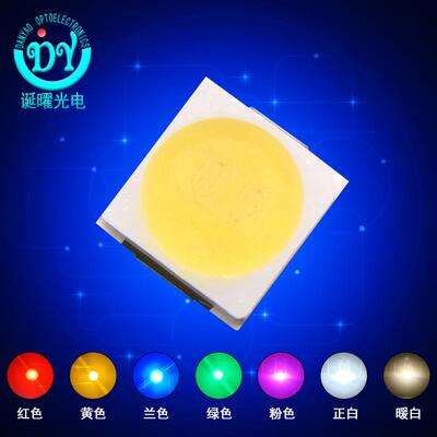 厂家3030led灯珠1W正白金线铜支架110-120LM三安芯片