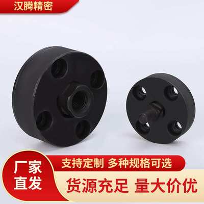 FJMCR外螺纹圆盘一体浮动接头568101216WHE21圆法兰浮动接头厂家