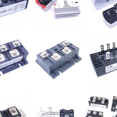单相整流桥MDQ100A2000V MDQ100-20 整流器发电机焊机100A散热器