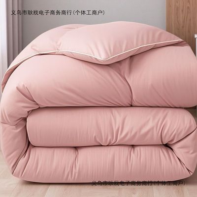 A类100%新疆棉花被空调被宿舍保暖被子棉絮单双人春秋被冬被加厚