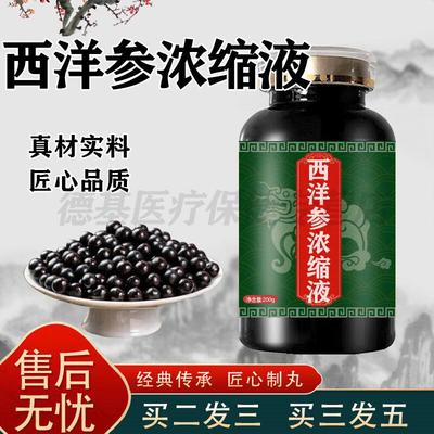 西洋参浓缩液文登原浆口服液杨静静无糖经典传承药食同源 100-克