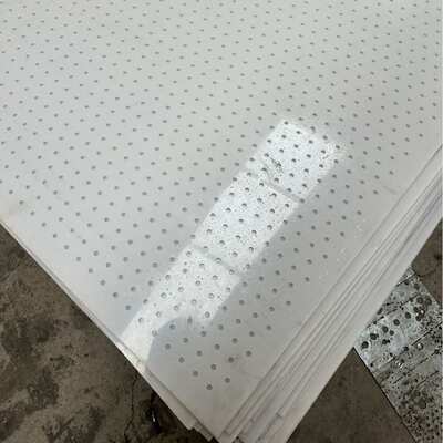 pp塑料冲孔板聚丙烯过滤筛板打孔垫板PVC耐磨过滤网耐腐蚀通风板