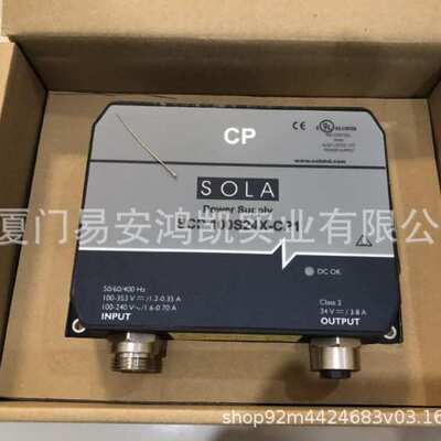 SOLA HEVI-DUTY 电源 POWER SUPPLY SCP100S24X- CP1 SDN30/40RED