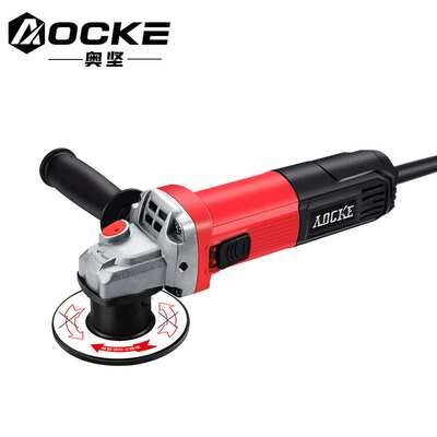 奥坚手提式倒角机多功能圆弧孔直角边c角手持模具金属电动AX916S