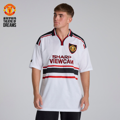 曼联梦剧场 1997/99赛季 客场球衣 足球复古球衣三冠王 英超