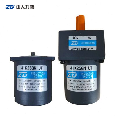 ZD25W三相220V/380V电机4IK25GN-UT/4GN3K/4GN30K/4GN200K4GN500K