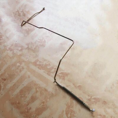 SJ22802约翰迪尔拖拉机原厂配件6B1404 6E1504六缸机右侧转向油管