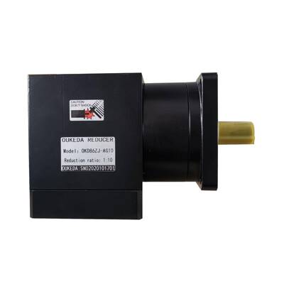 86直角减速机86步进减速机L型直角减速箱无刷减速机NMEA34