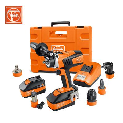 fein泛音ASCM18充电无刷电钻起子多功能打孔四速电动工具螺丝刀