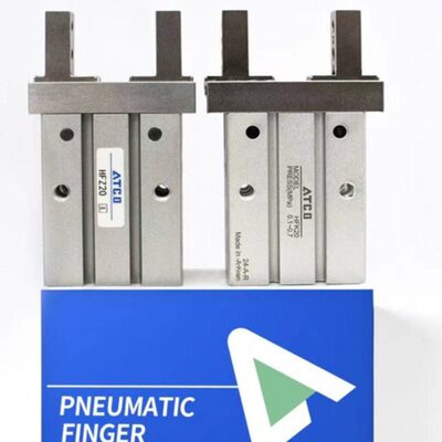 亚德客型气动手指气缸HFTZ/HFZ6/10/HFK16/20/25/32/40/N平行夹爪