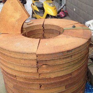 900mm外径内径300mm|地炉盖|耐火炉盖 坚固 耐用 耐高温 敲打成型