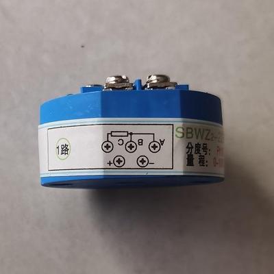 SBWZ2-2260双支温度变送器分度号PT100
