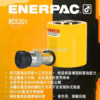 ENERPAC美国动恩2派克千斤顶液压油缸RRTDCS10系列电双作用分离式