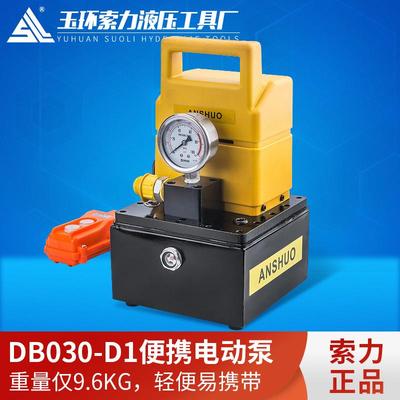 索力便携式DB030-D1小型油压泵电动液压泵高压电动泵仿进口泵