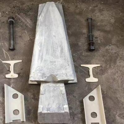 铁路工程配件 使用寿命长 护轨梭头 桥梁应答器