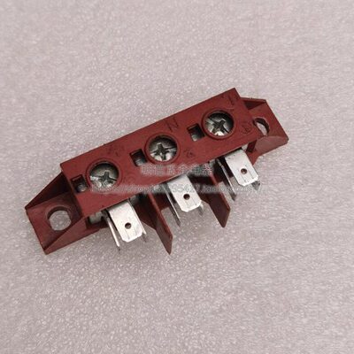 IP00FV110单相40A3P接线端子排接线板连接器进口机拆机件实物拍摄