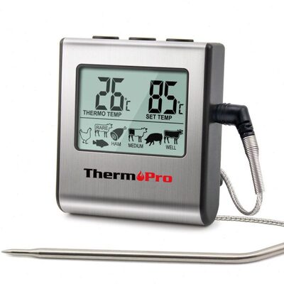 ThermoPro TP16 Digital BBQ Meat Thermometer Grill Oven Ther