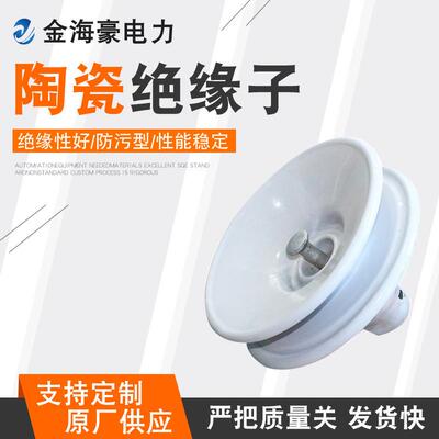 盘型悬式耐污防污陶瓷绝缘子XWP-70U70BP/146D双片型