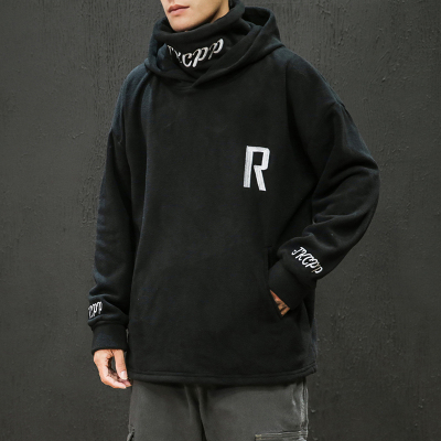 2025摇粒绒纯色重磅大码宽松卫衣